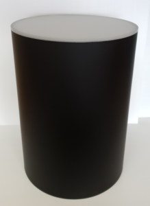 Round Display Plinths - Cambrian Plastics