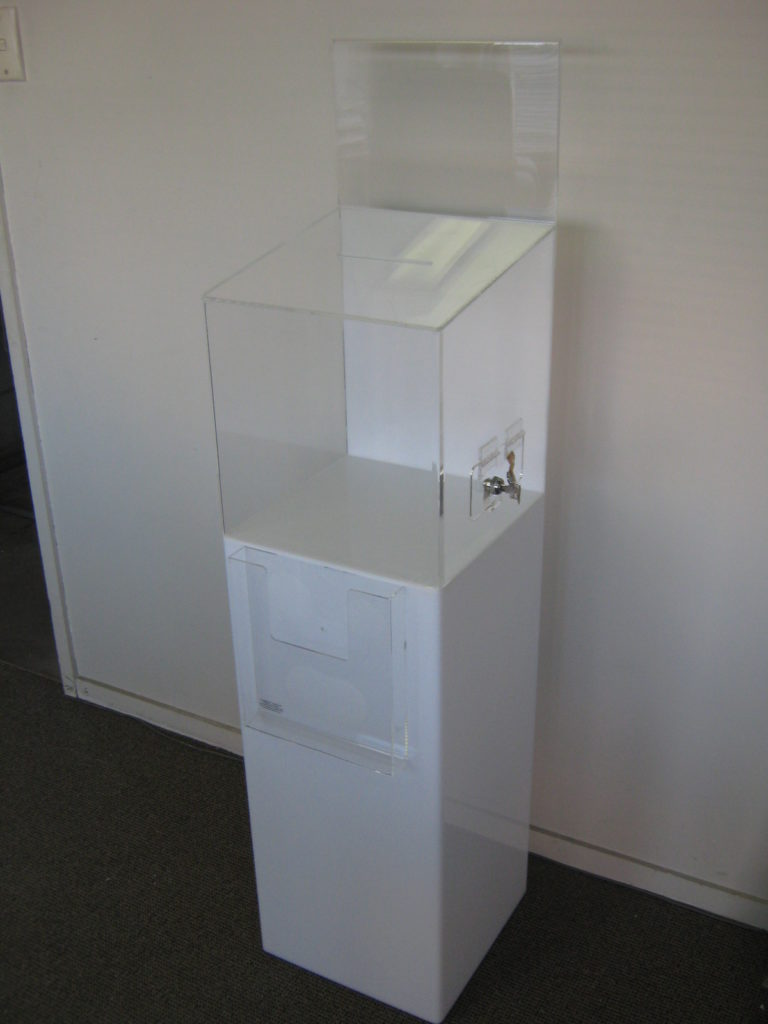 Floor Standing Donation Box