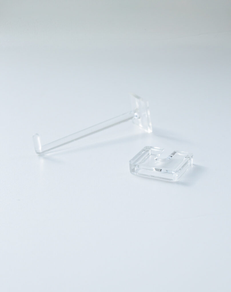 Clear Acrylic Hook - Cambrian Plastics